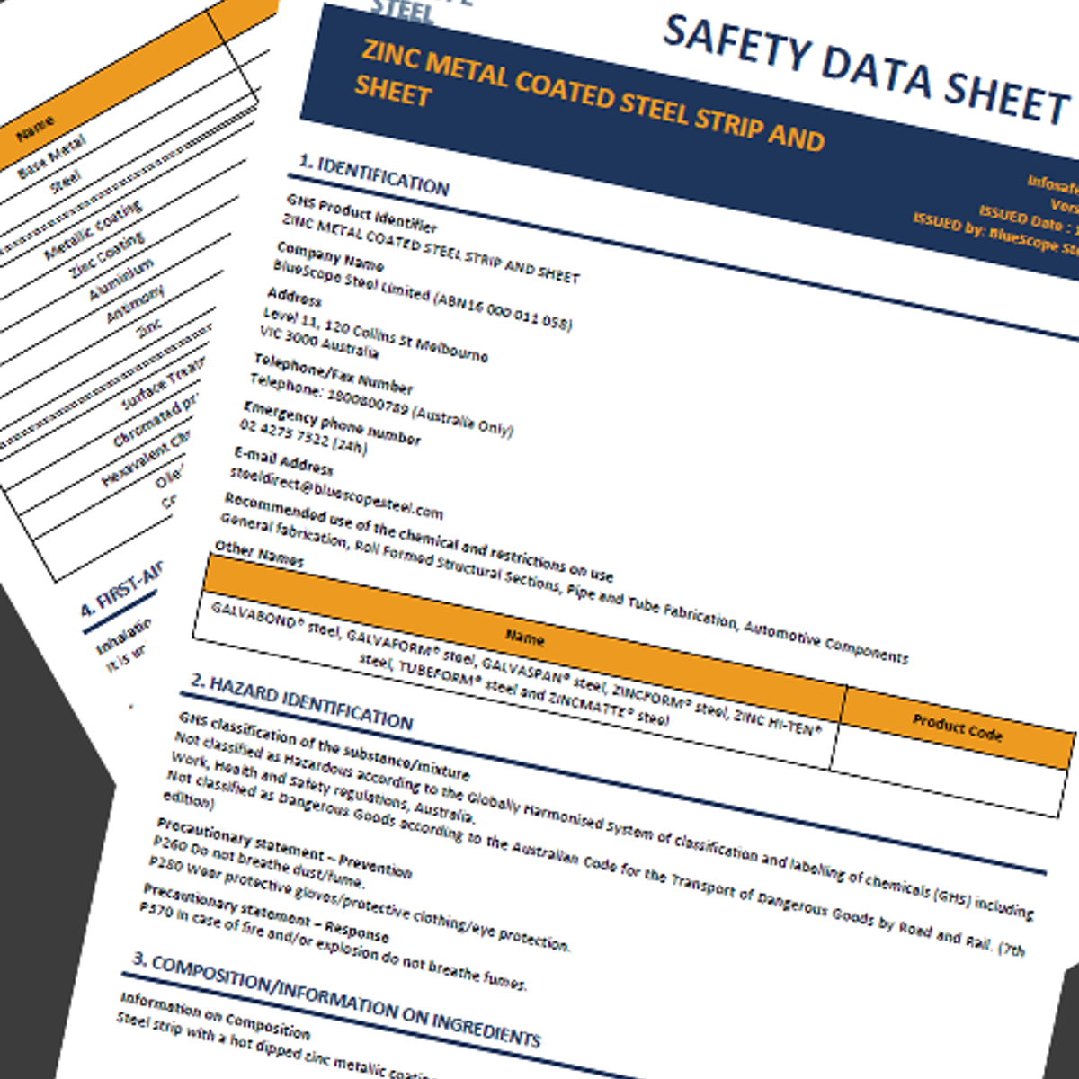 Safety Data Sheet Request | Rondo New Zealand